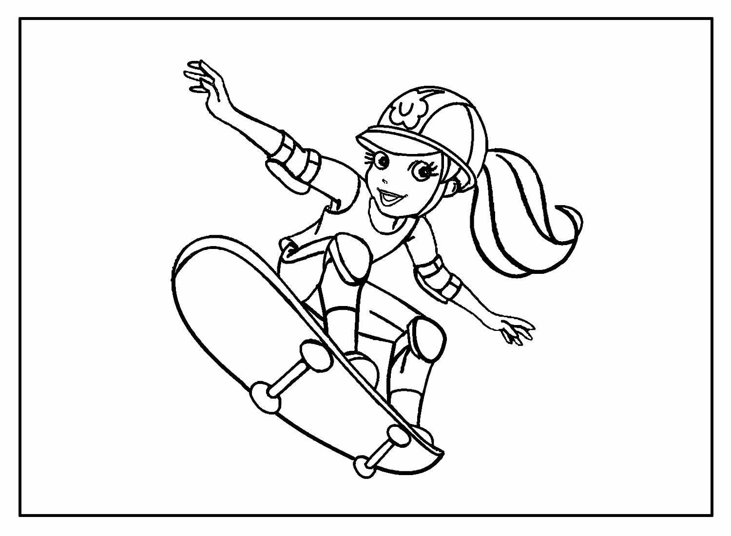 Desenhos da Polly Pocket para colorir - Bora Colorir