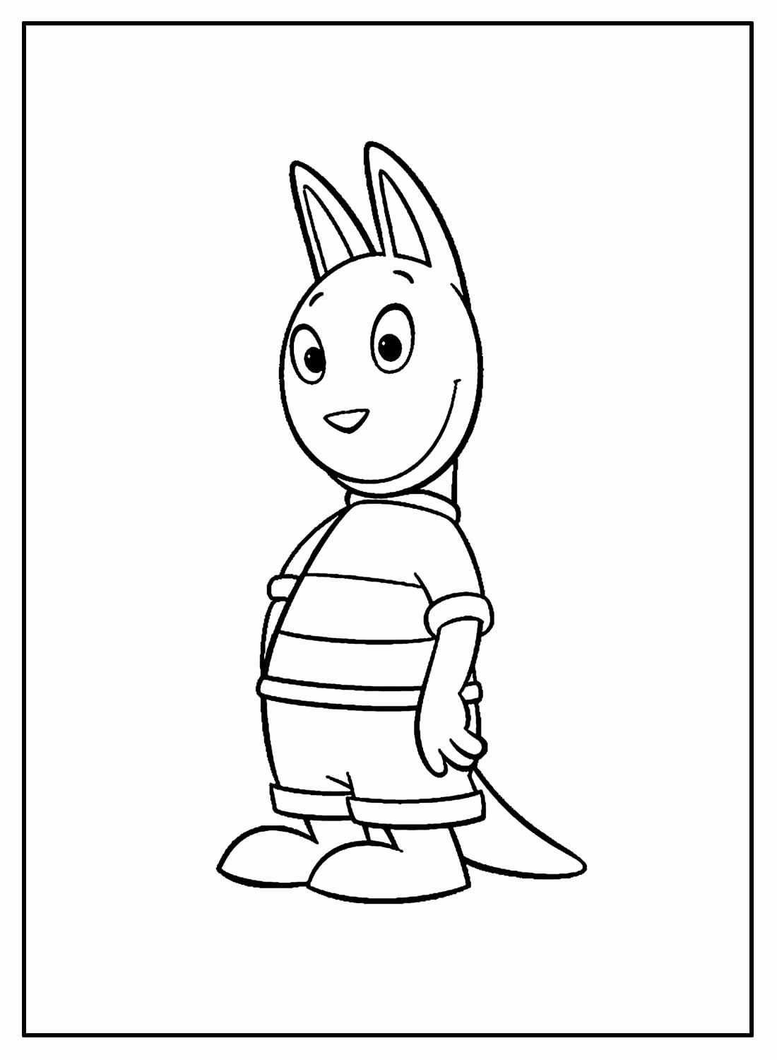 Desenhos dos Backyardigans para colorir - Bora Colorir