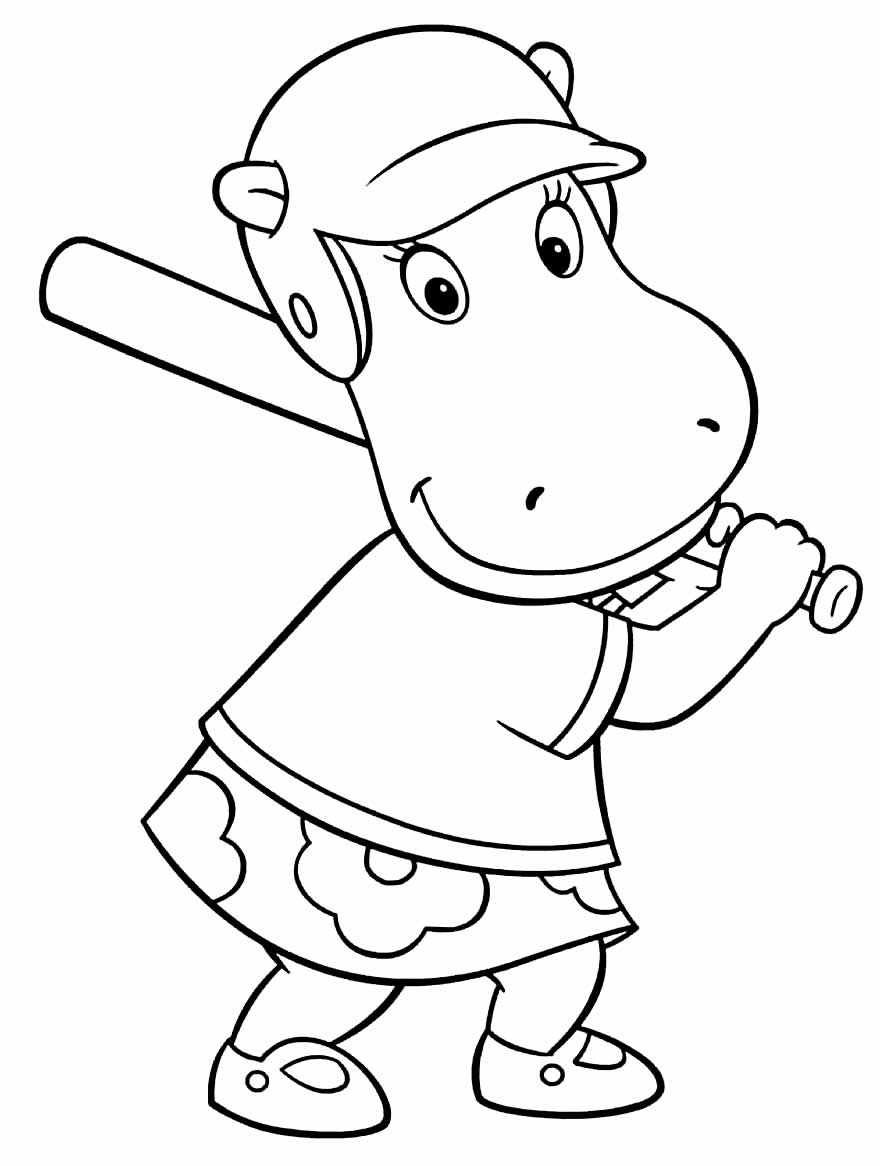 Desenhos dos Backyardigans para colorir - Bora Colorir