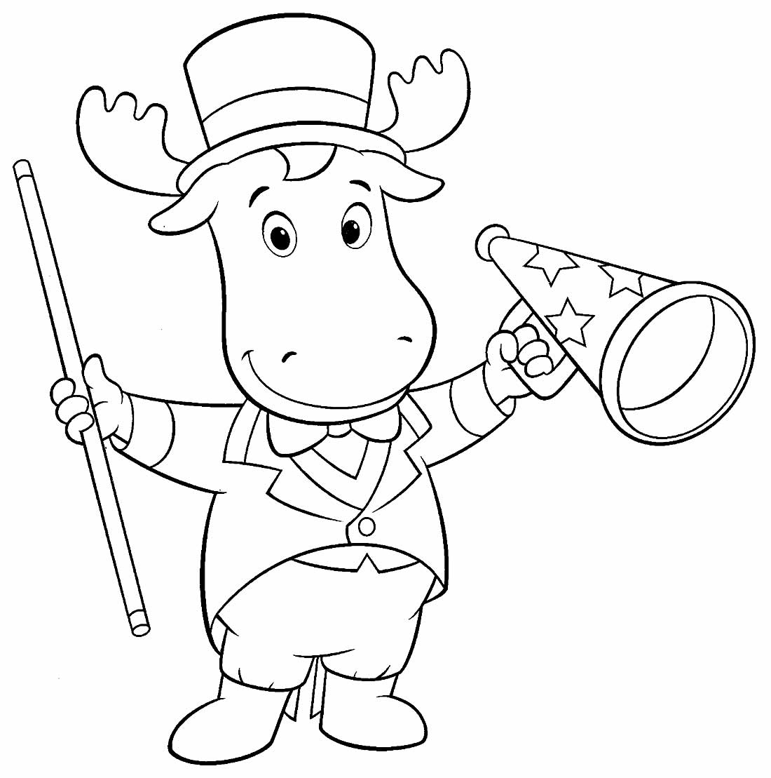 Desenhos dos Backyardigans para colorir - Bora Colorir