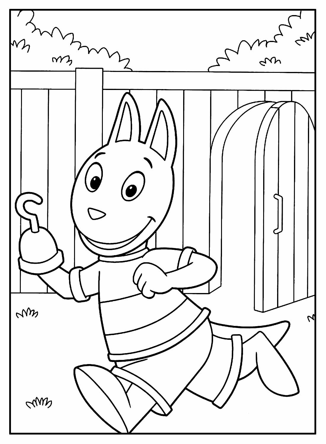 Desenhos dos Backyardigans para colorir - Bora Colorir