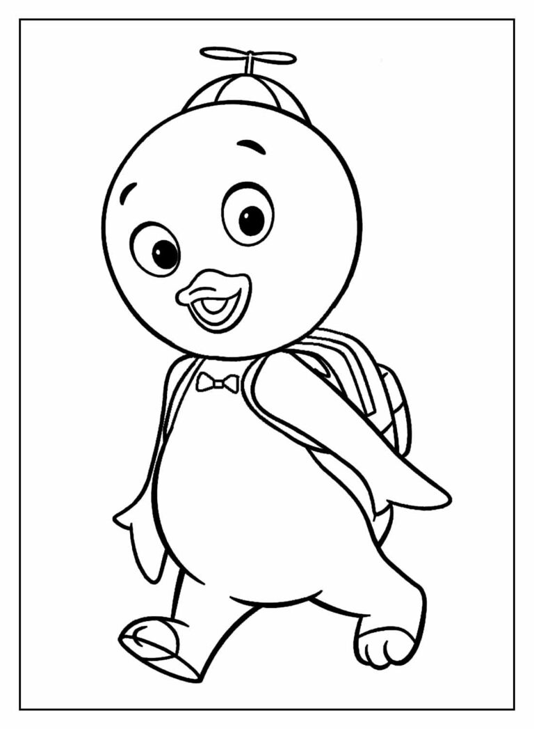 Desenhos dos Backyardigans para colorir - Bora Colorir