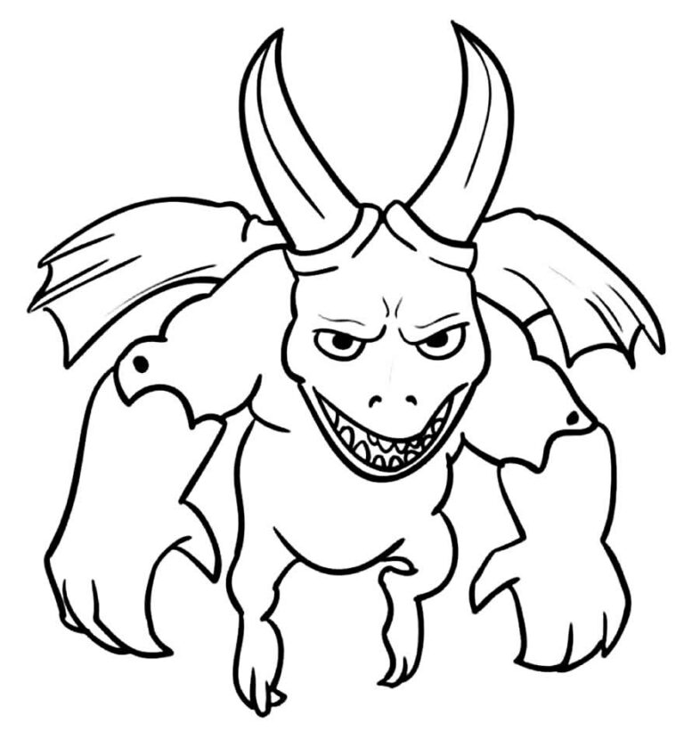 Desenhos de Clash Royale para colorir - Bora Colorir