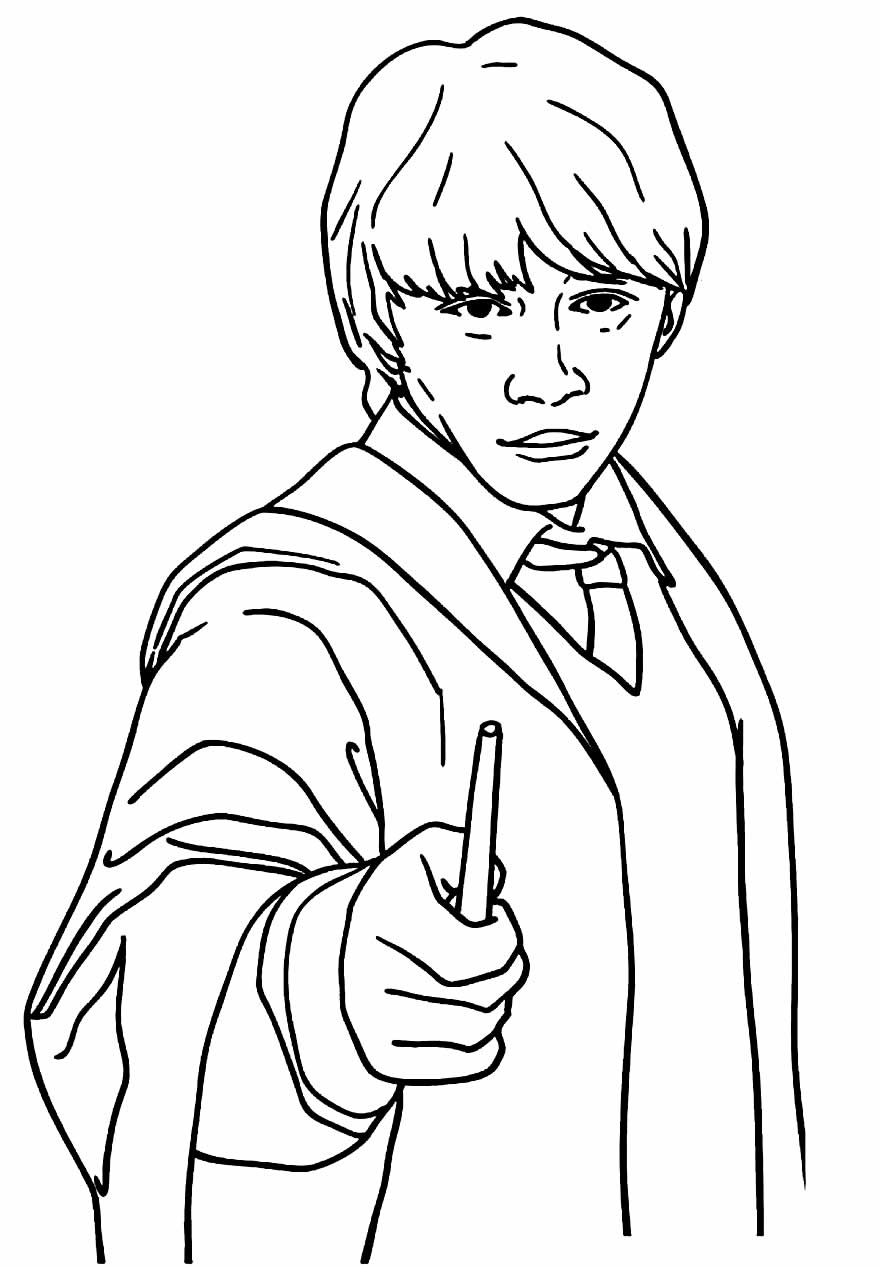 Desenhos De Harry Potter Para Colorir Bora Colorir