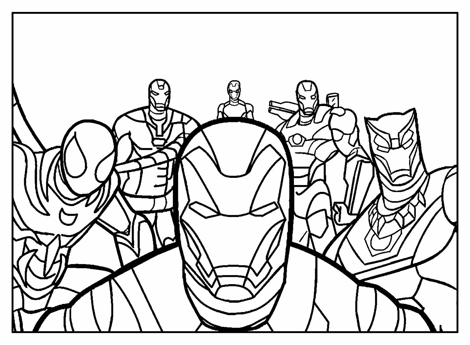 Desenhos de Super-heróis para colorir - Bora Colorir