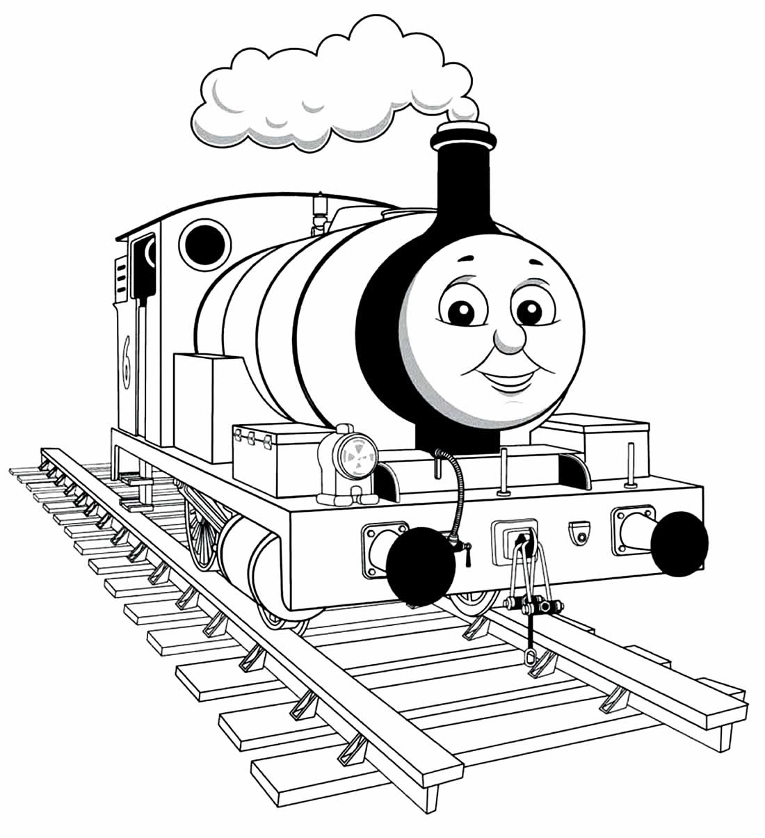 Desenhos Para Imprimir E Colorir De Thomas, O Trem E Seus Amigos