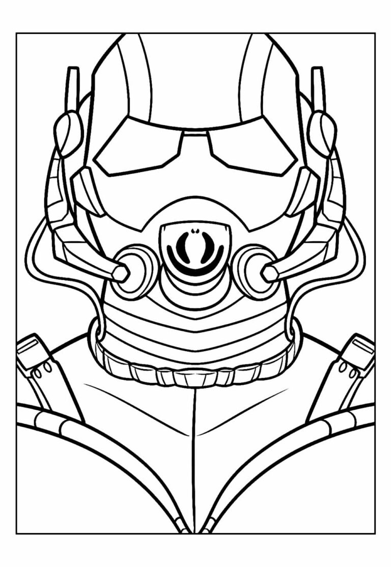 Desenhos do Homem Formiga para colorir - Bora Colorir