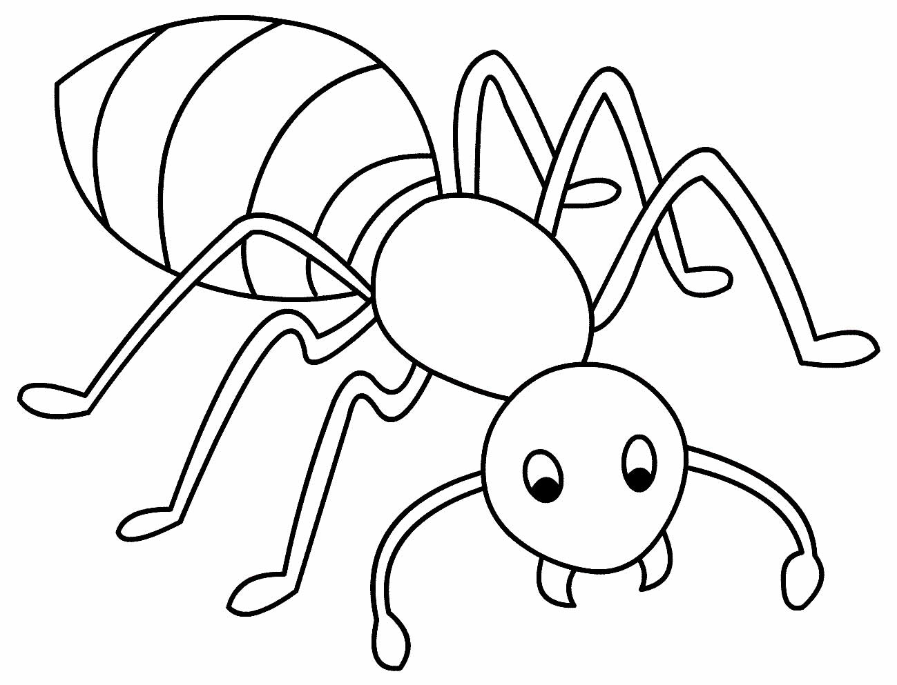 Desenhos de Insetos para colorir - Bora Colorir