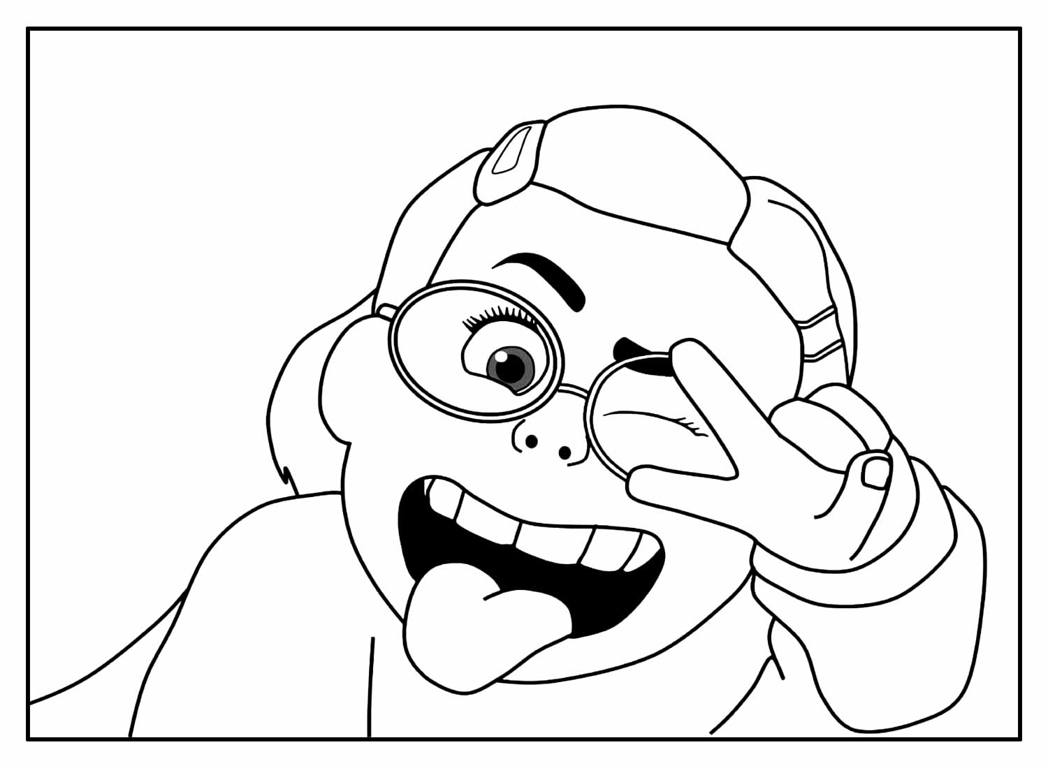 Desenhos de Red para colorir - Bora Colorir