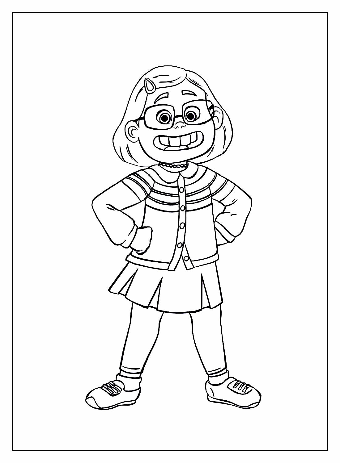 Desenhos de Red para colorir - Bora Colorir