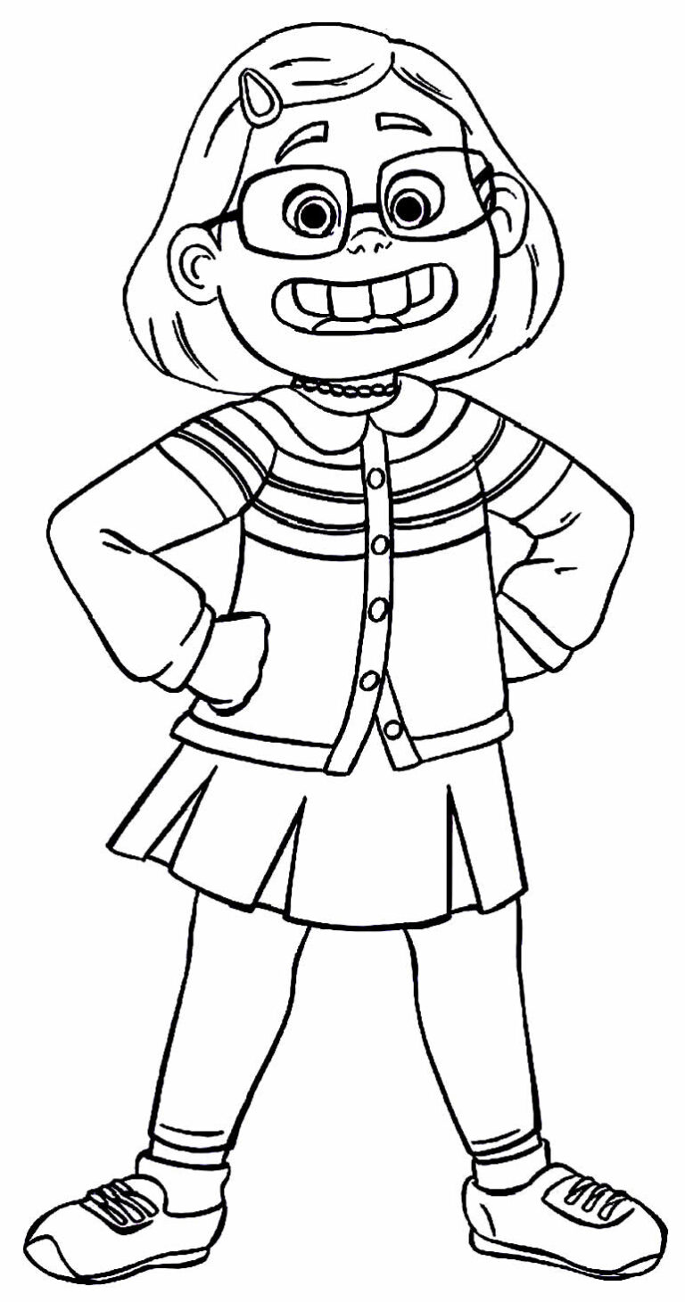 Desenhos de Red para colorir - Bora Colorir