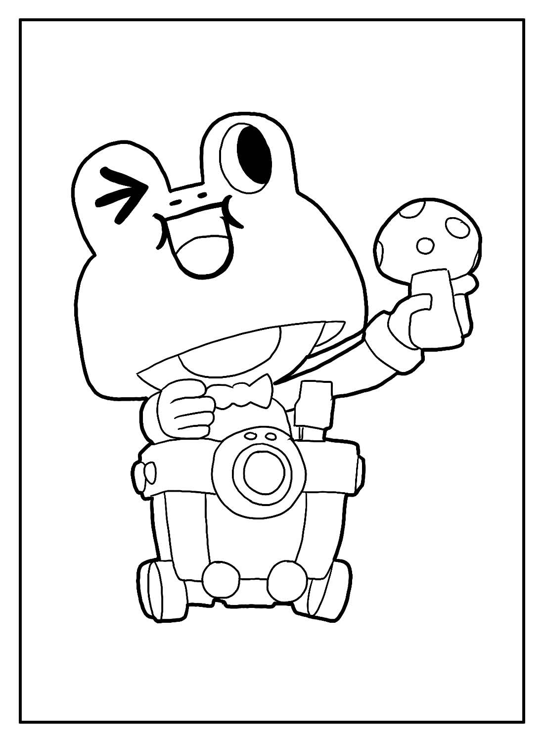 Desenhos de Brawl Stars para colorir - Bora Colorir