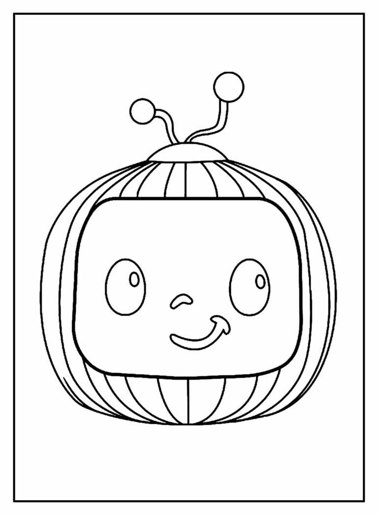 Desenhos do Cocomelon para colorir - Bora Colorir