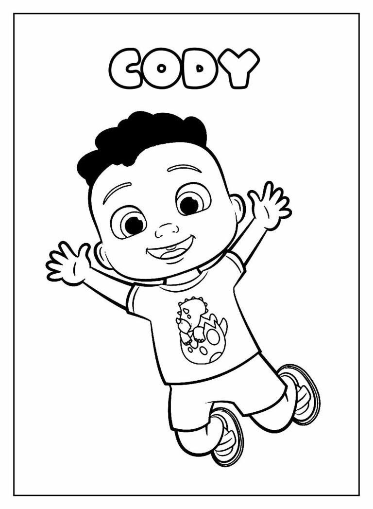 Desenhos do Cocomelon para colorir - Bora Colorir