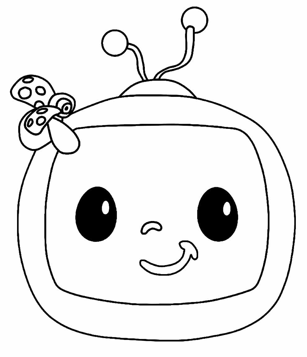 Desenhos do Cocomelon para colorir - Bora Colorir