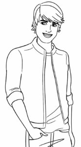Desenhos de Ken da Barbie para colorir - Bora Colorir