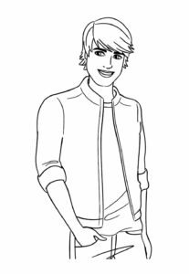 Desenhos de Ken da Barbie para colorir - Bora Colorir