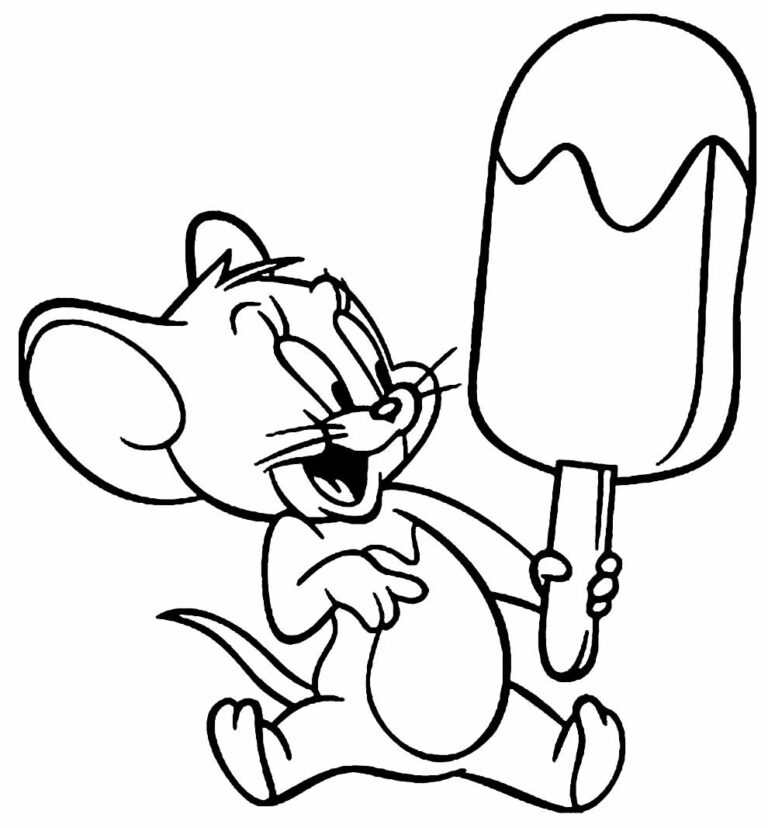 Desenhos De Tom E Jerry Para Colorir Bora Colorir