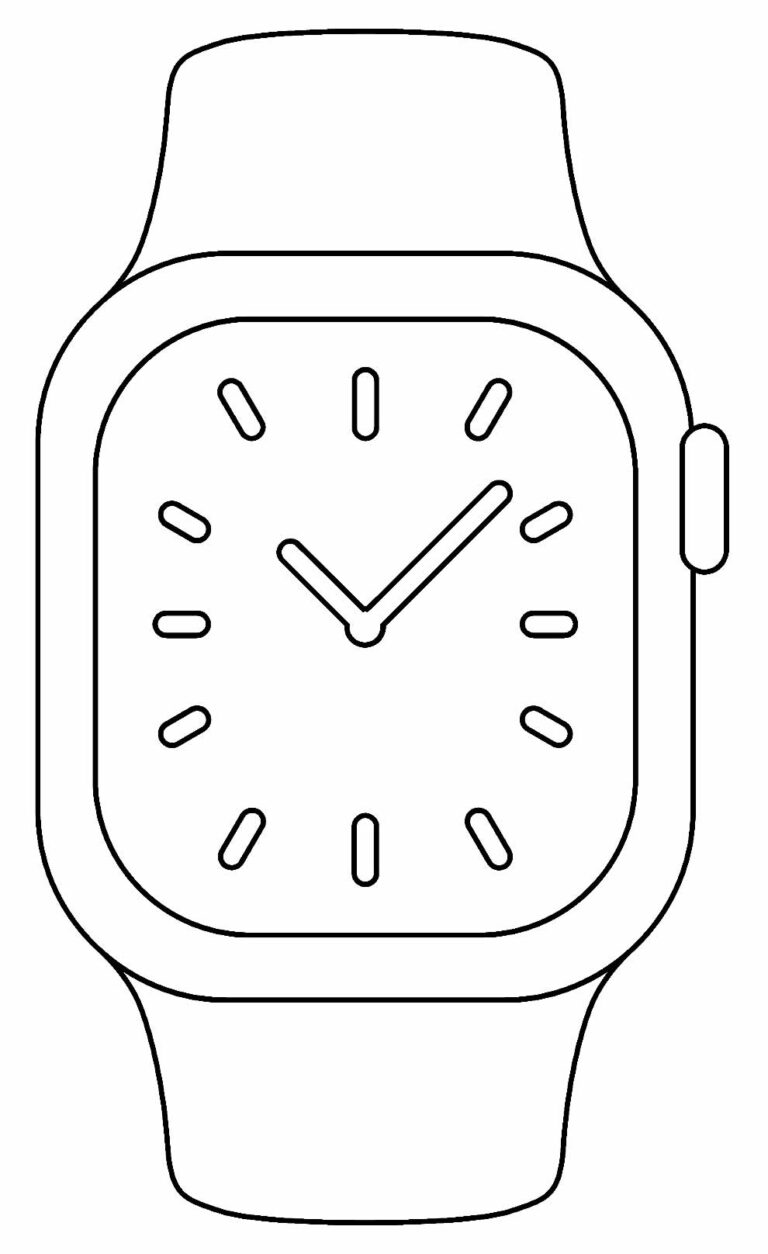 Desenhos De Relógio Para Colorir Bora Colorir