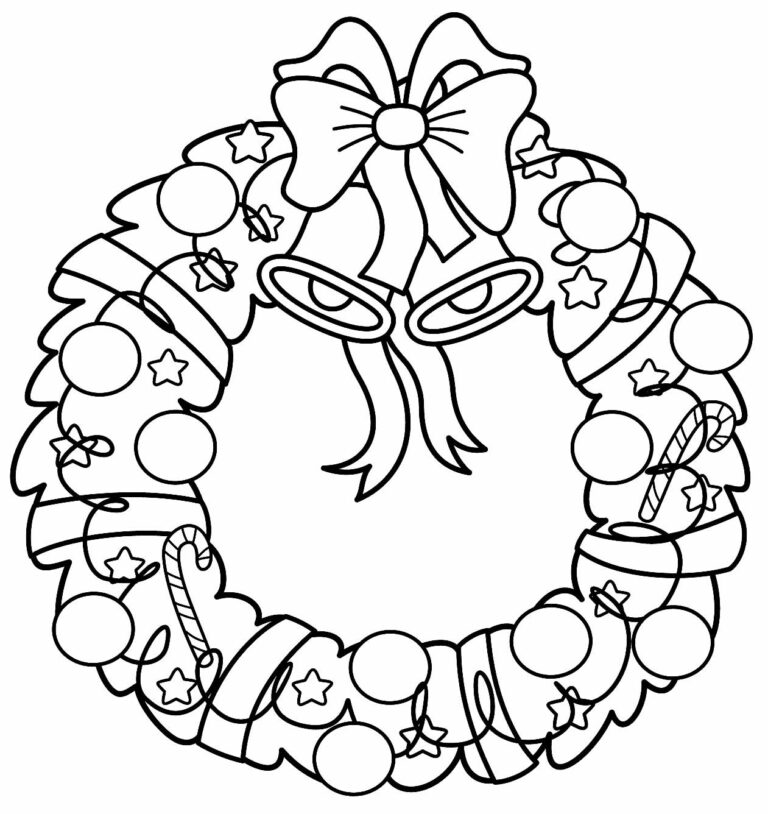 Desenhos de Natal para colorir - Bora Colorir
