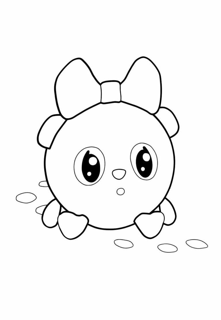 Desenhos de Baby Riki para colorir - Bora Colorir