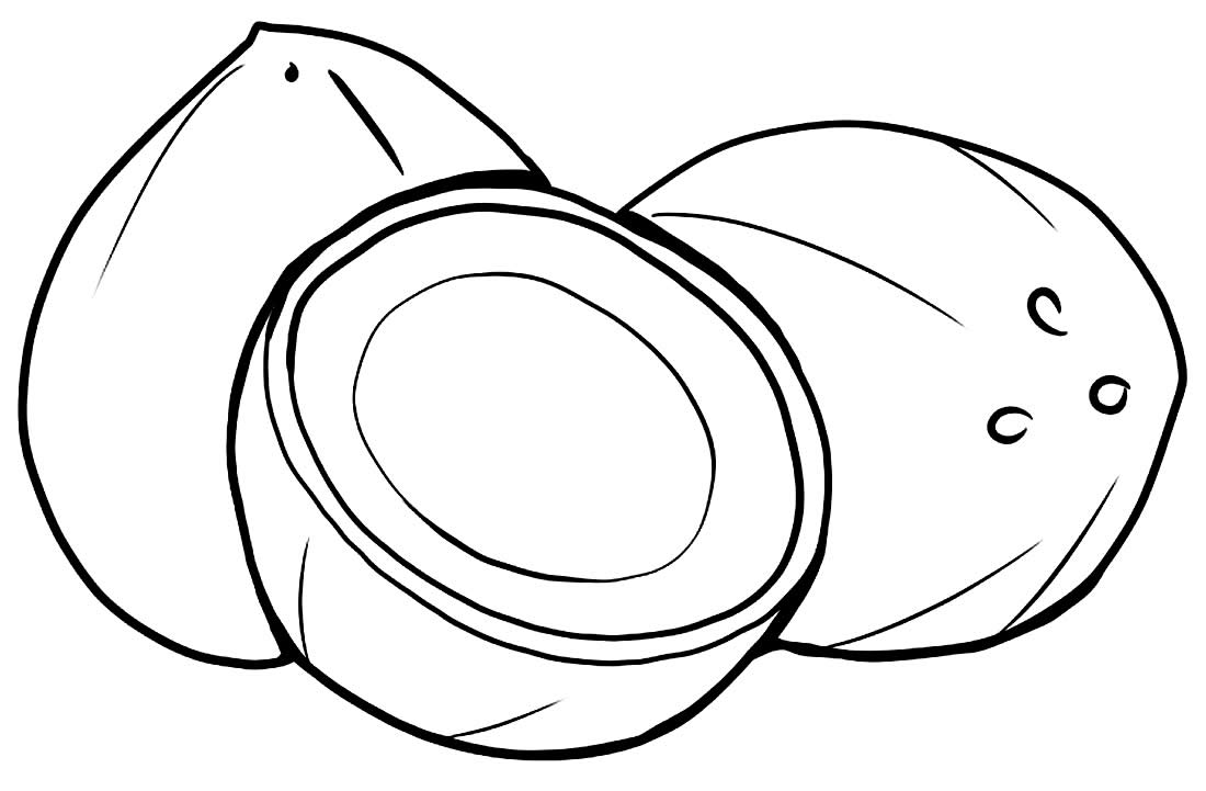 Desenhos de Coco para colorir - Bora Colorir