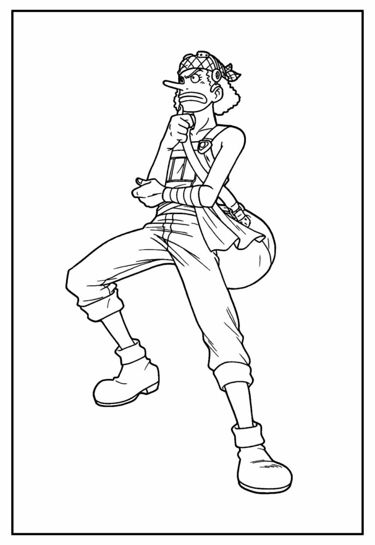 Desenhos do One Piece para colorir - Bora Colorir