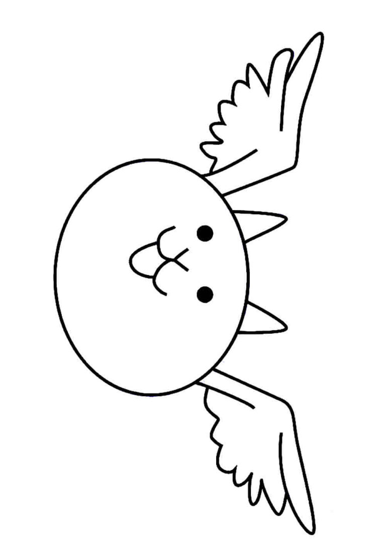Desenhos de Battle Kitty para colorir - Bora Colorir
