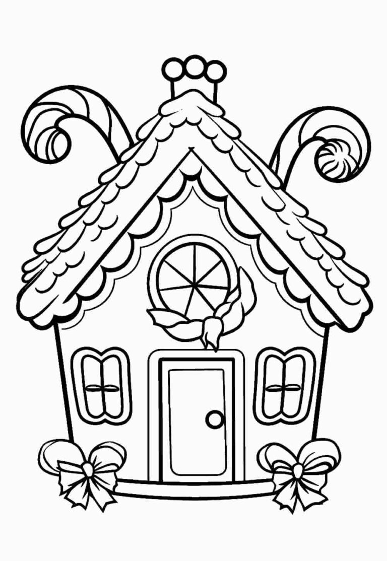 Desenhos de Natal para colorir - Bora Colorir