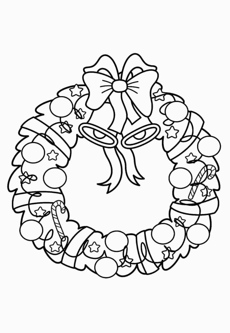 Desenhos de Natal para colorir - Bora Colorir