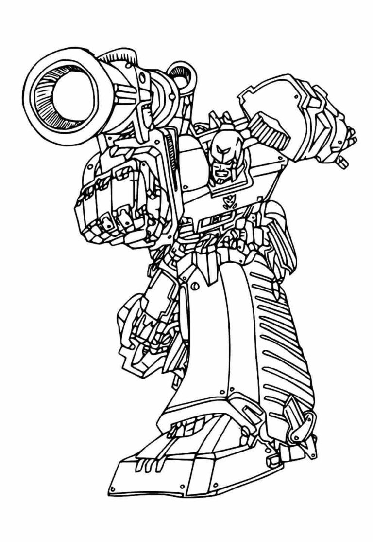 Desenhos do Megatron para colorir - Bora Colorir Desenhos do Megatron para colorir - Bora Colorir