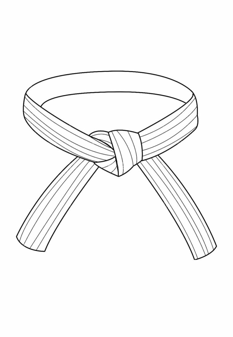 Desenhos de Jiu-jítsu para colorir - Bora Colorir