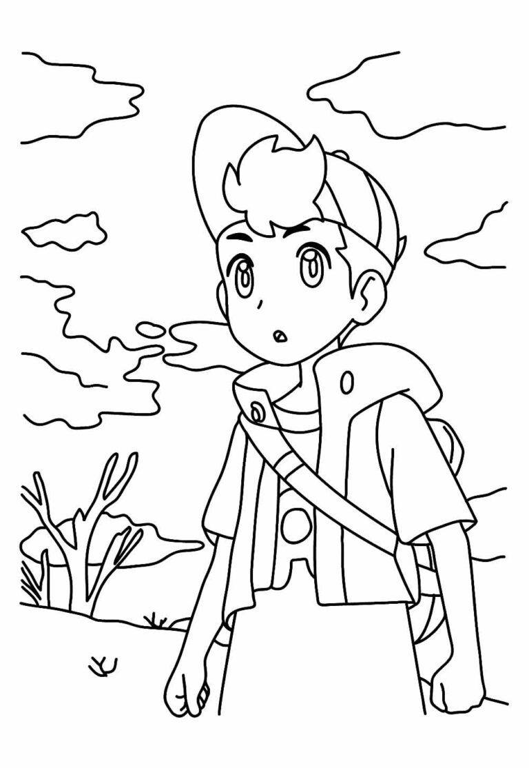 Desenhos de Pokémon: Horizontes para colorir - Bora Colorir