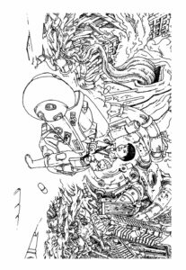 Desenhos de Akira para colorir - Bora Colorir