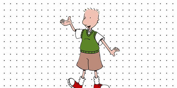 Desenhos de Doug para colorir - Bora Colorir