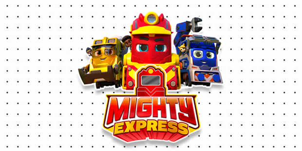 Desenhos de Mighty Express para colorir - Bora Colorir