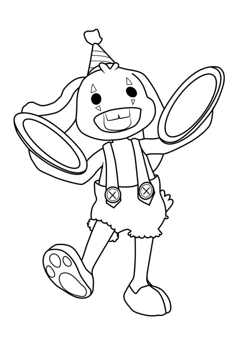 Desenhos de Poppy Playtime para colorir - Bora Colorir
