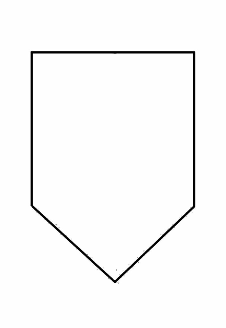 Moldes de Bandeirinha Junina para Imprimir - Bora Colorir