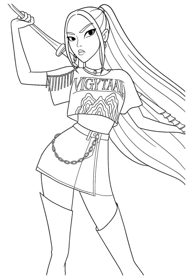 Desenhos de Mira para colorir - Bora Colorir