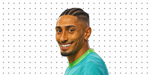 Desenhos do Raphinha para colorir - Bora Colorir