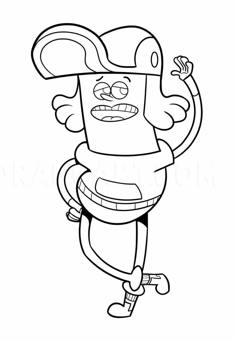 Desenhos de Pinky Malinky para colorir - Bora Colorir